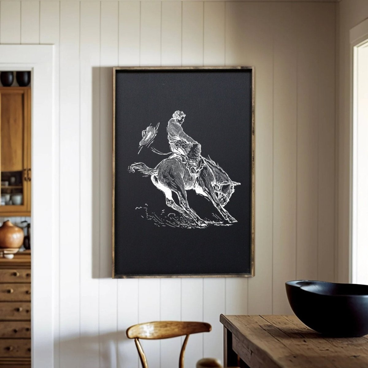 Bucking Bronco Sign - WilliamRaeDesigns