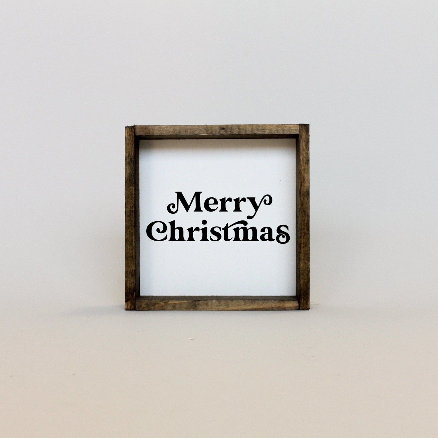 Merry Christmas Mini Wood Sign - WilliamRaeDesigns